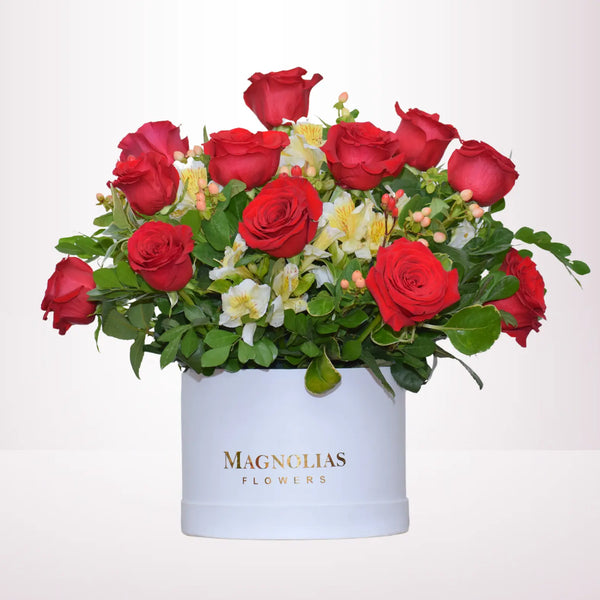Box de rosas | Envío de flores en Lima y Callao | Floreria Magnolias